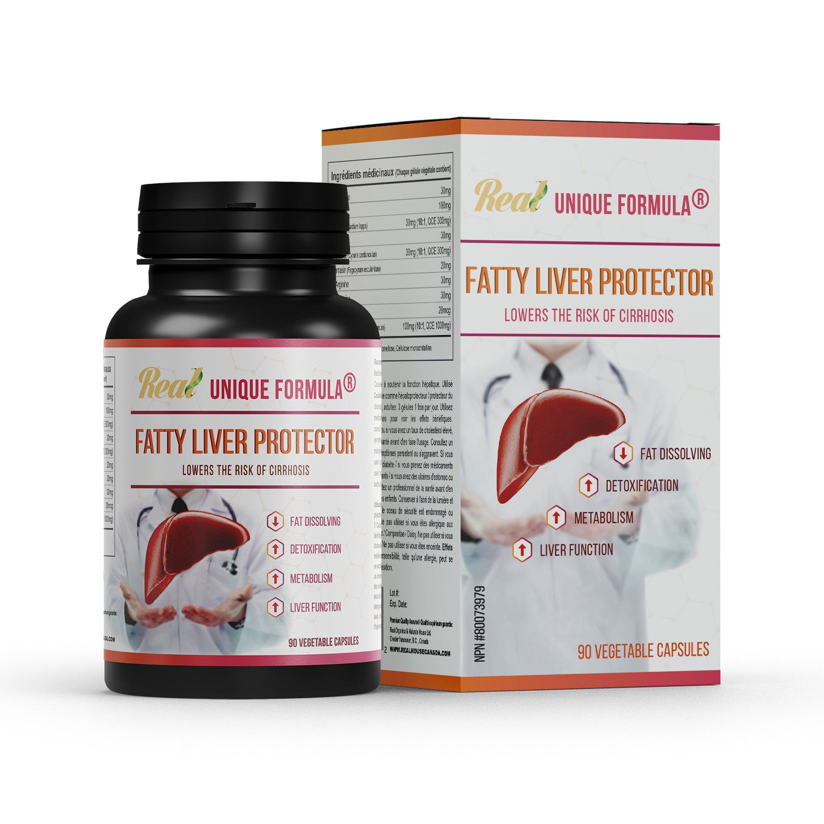 Unique Formula® Fatty Liver Protector – Real House Canada